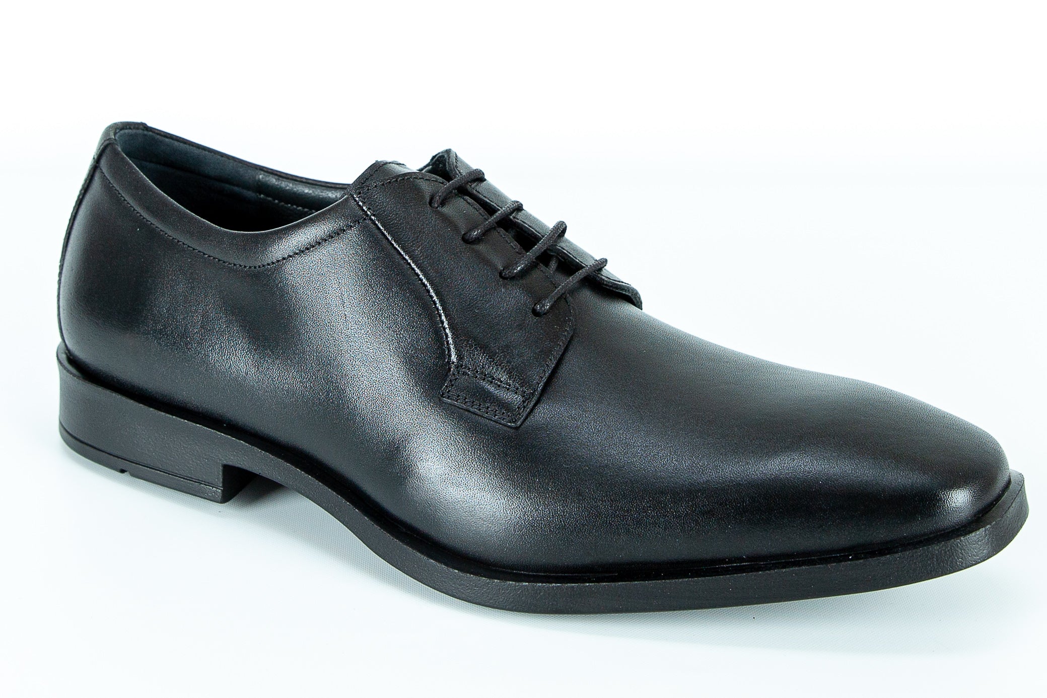 8638 - Comflex Men's Dress Black Comfort Lace Shoe With Removable Inso ...